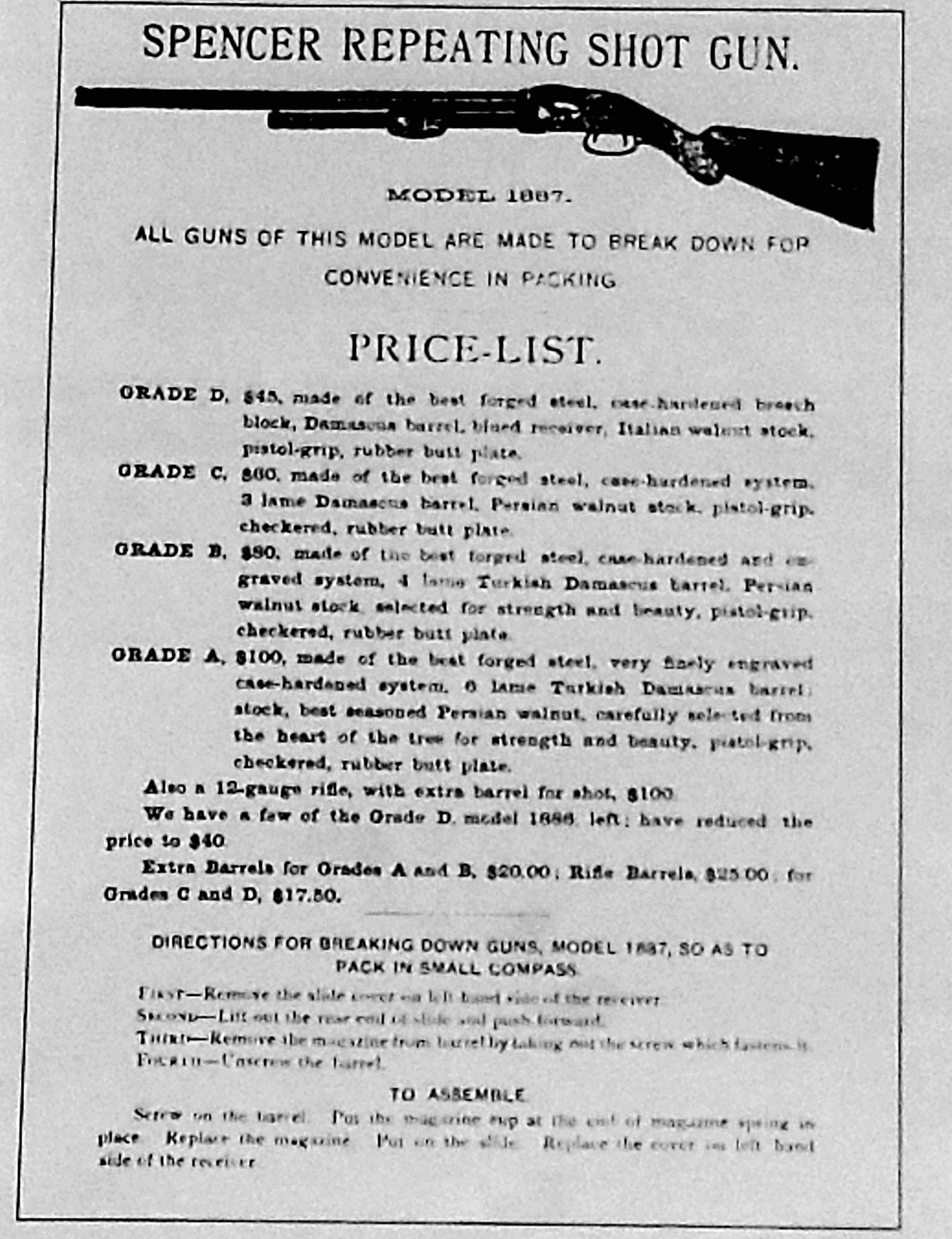 The History of C.M. Spencer, Syl H. Roper, and Their Pump Shotgun ...