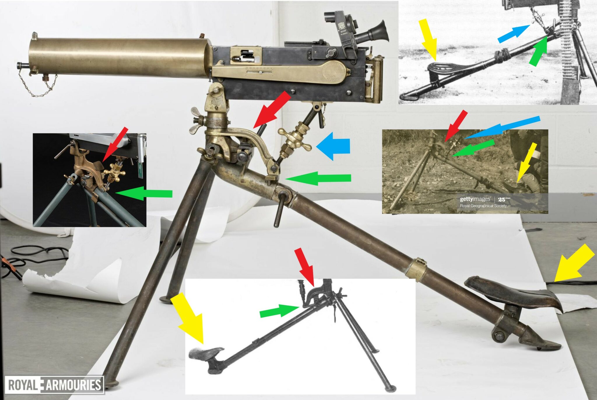 The Mysterious DWM commercial Maxim Gun – Surplused